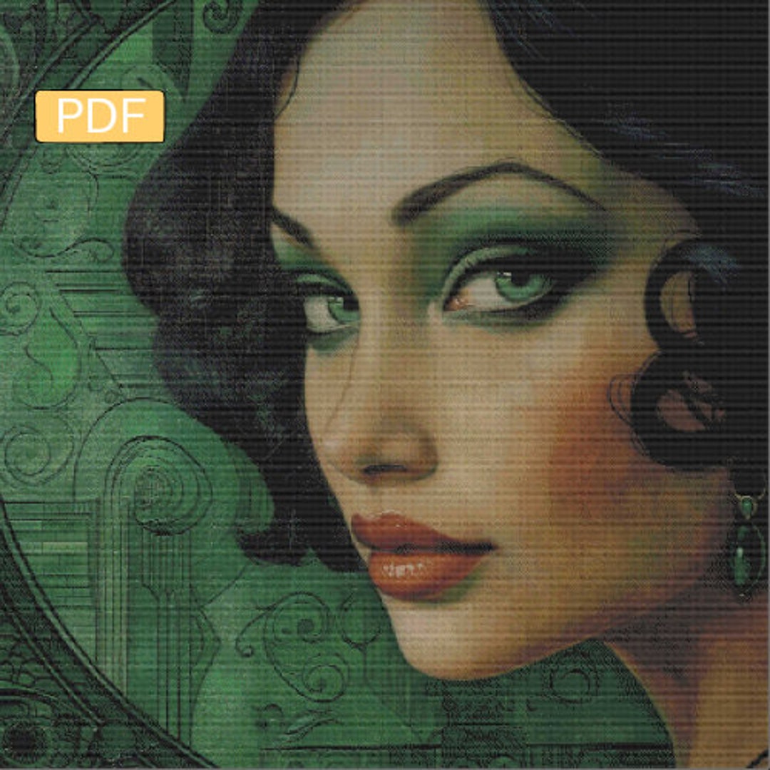 Envy - (sins Series) - Digital Download PDF Cross Stitch Pattern - Etsy