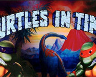 Teenage Mutant Ninja Turtles Arcade Marquee Vinyl Sticker 9.25 X 2.5 - Etsy
