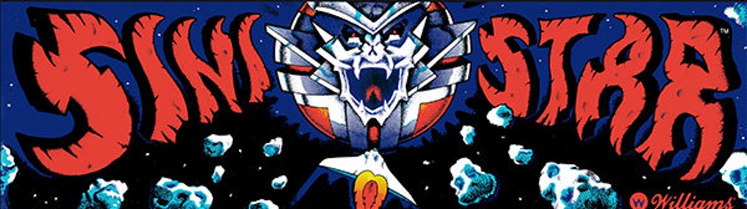 Sini Star Arcade Marquee Vinyl Sticker 9.25 X - Etsy