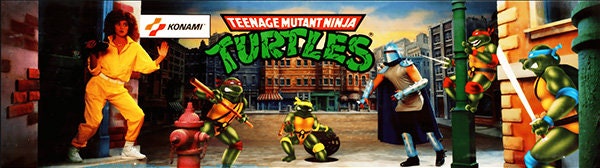 Teenage Mutant Ninja Turtles Arcade Marquee Vinyl Sticker 9.25 X 2.5 - Etsy
