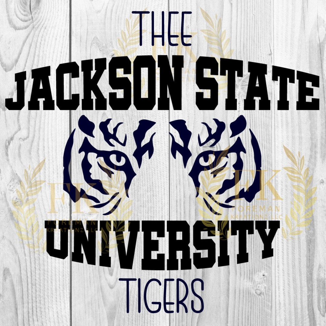 Thee Jackson State University Tigers Bundle, JSU Tigers Arch Design ...