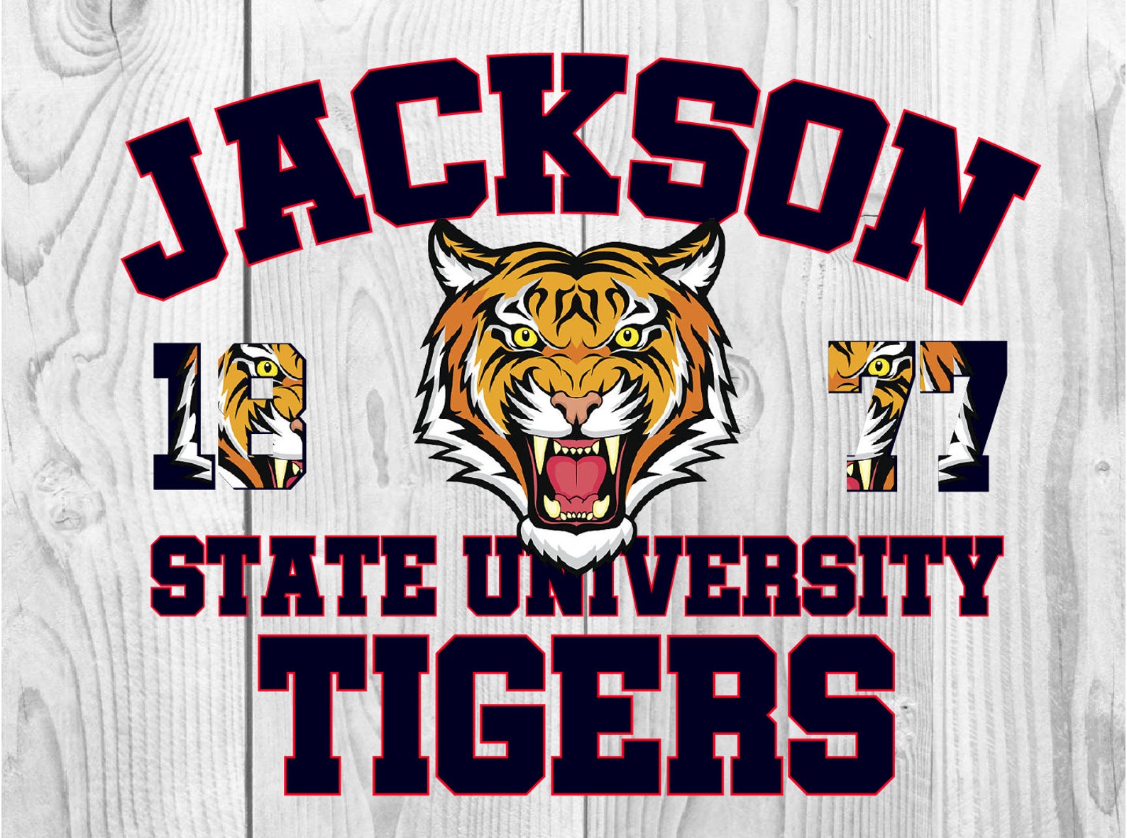 Jackson State University Tigers 1877, Jackson State University Png ...