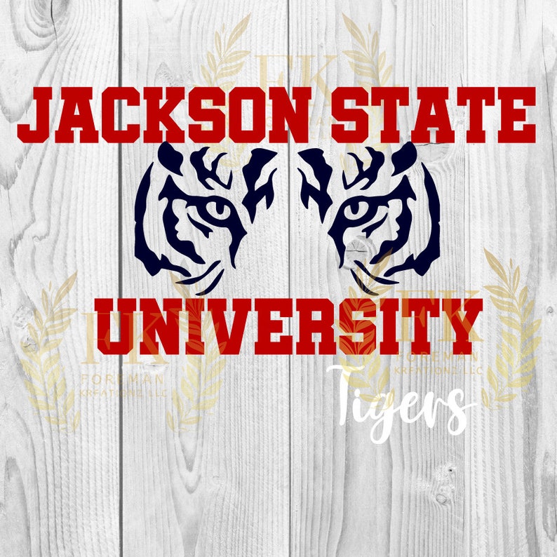 Thee Jackson State University Tigers Bundle JSU Tigers Arch - Etsy
