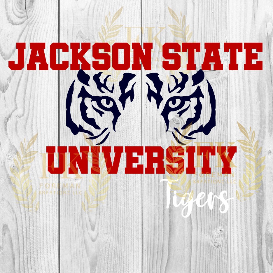 Thee Jackson State University Tigers Bundle JSU Tigers Arch - Etsy