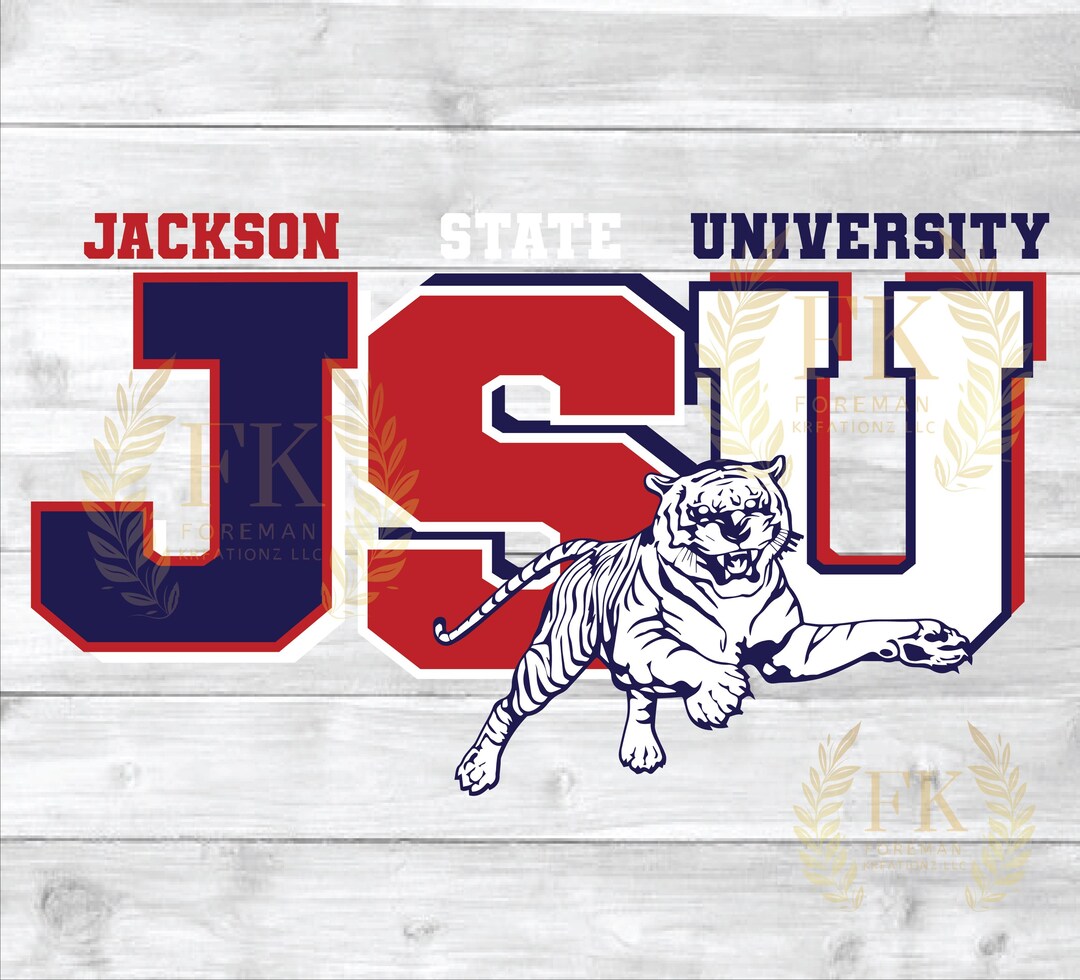 THEEILOVE Jackson State University SVG, Hbcu Digital Design, Jackson ...