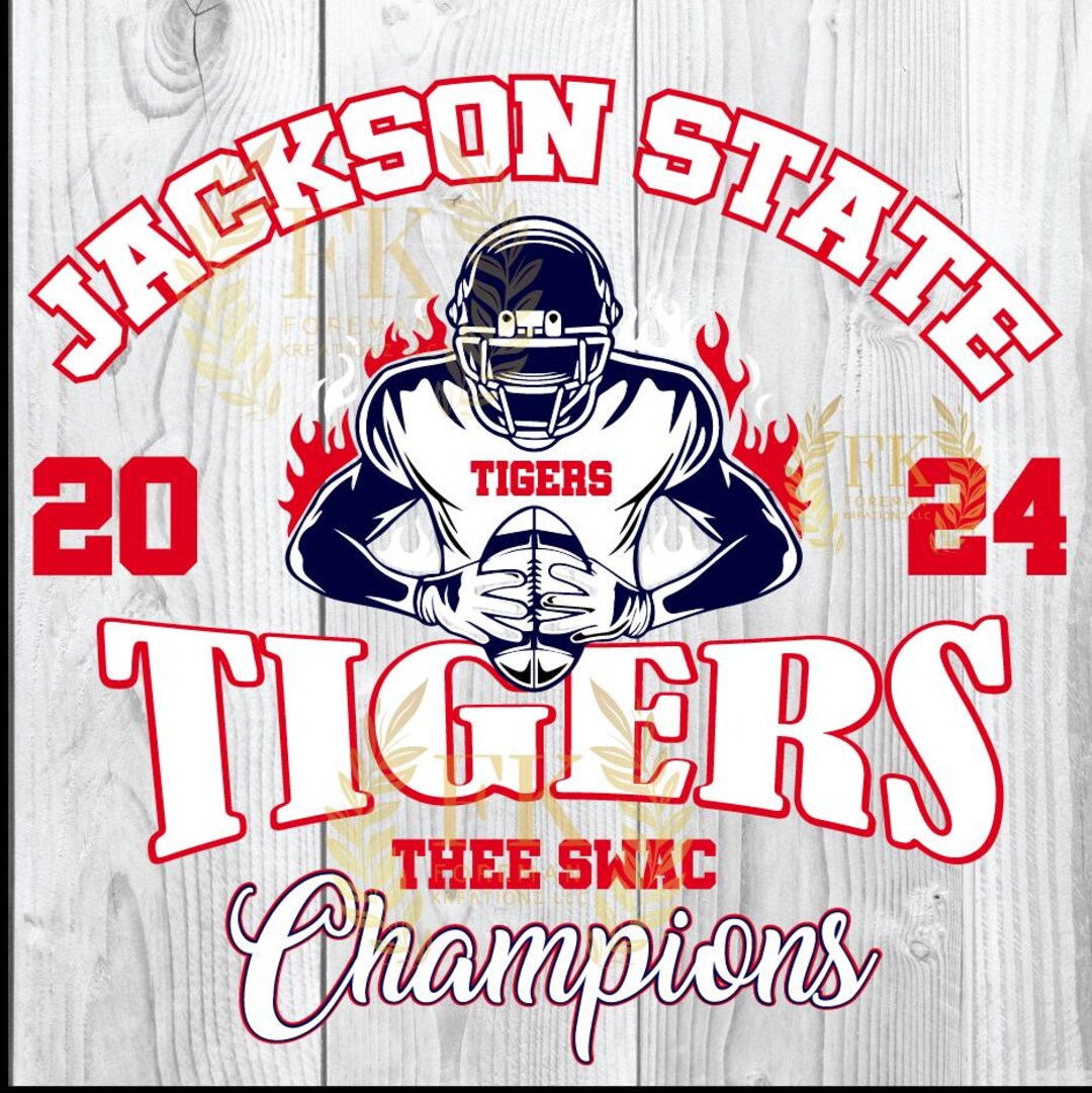 JSU Swac Champions Svg, THEEILOVE Jackson State University Swac Champs ...