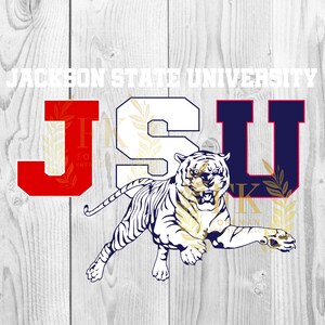 JSU Svg, THEEILOVE Jackson State University SVG, Hbcu Digital Design ...