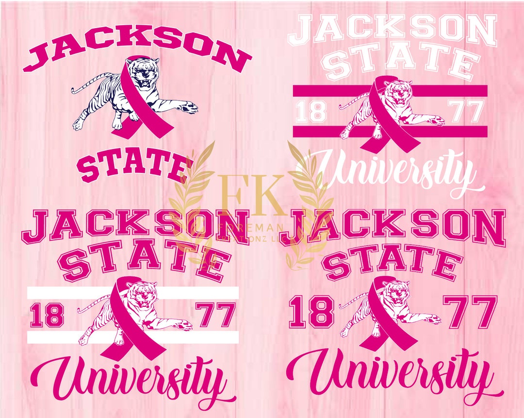 JSU Breast Cancer SVG Bundle, Jackson State University Bundle, THEE ...