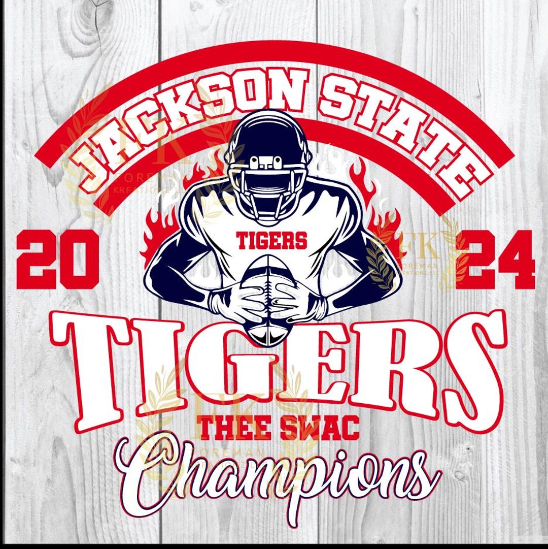 JSU Swac Champions Svg, THEEILOVE Jackson State University Swac Champs ...