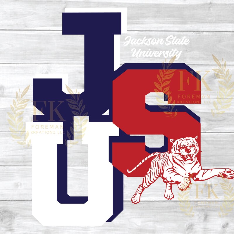 Jackson State Svg - Etsy