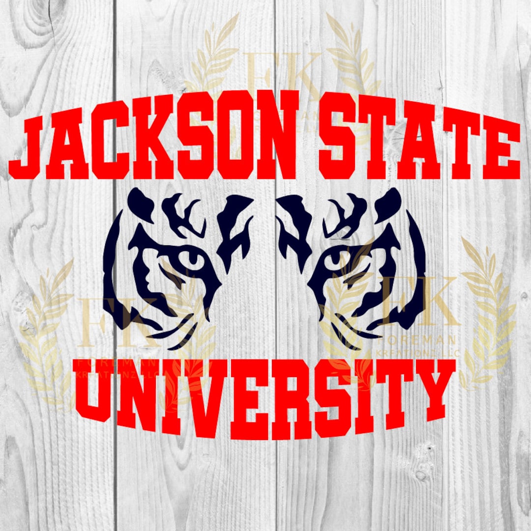 Jackson State University Tigers SVG, JSU Theeilove, Jackson State ...