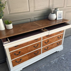 Item **SOLD** Gorgeous Eight Drawer Country Chic Dresser - Etsy