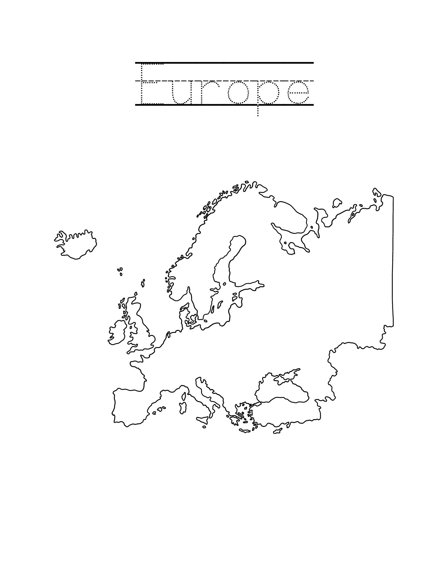 Continents Coloring Book Digital Print - Etsy