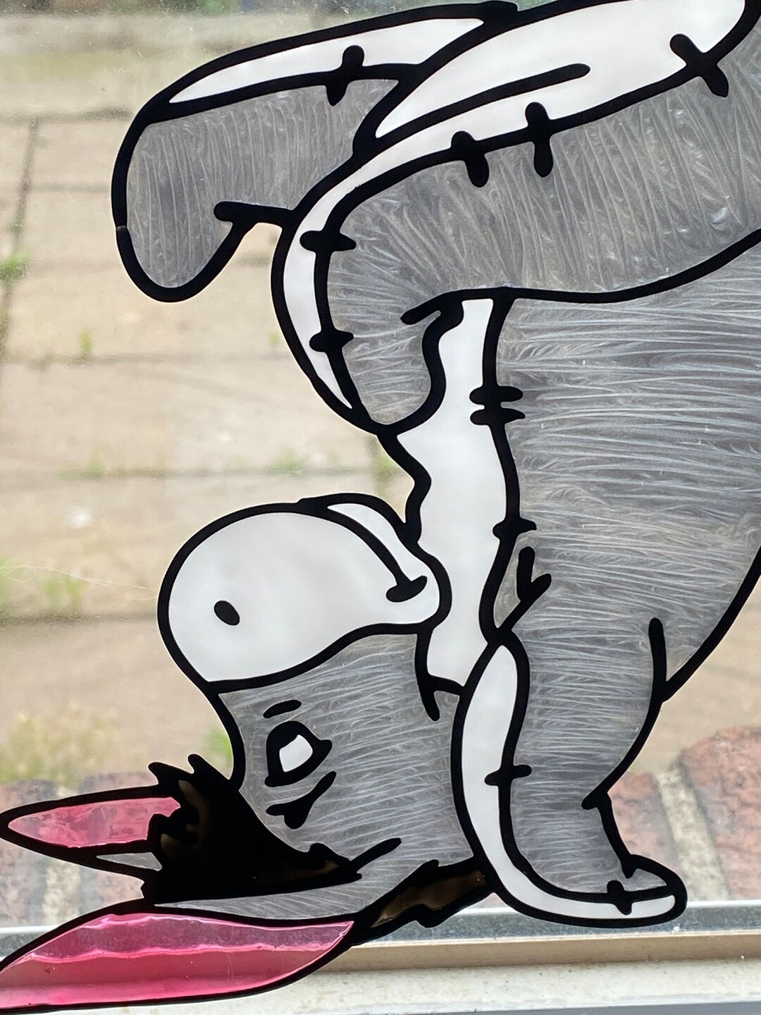 Upside Down Eeyore With Sun. - Etsy