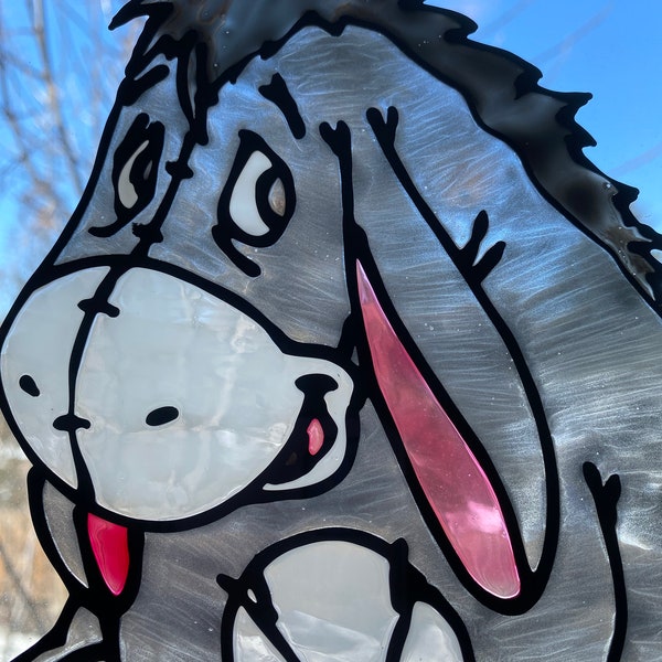 Eeyore Stained Glass - Etsy