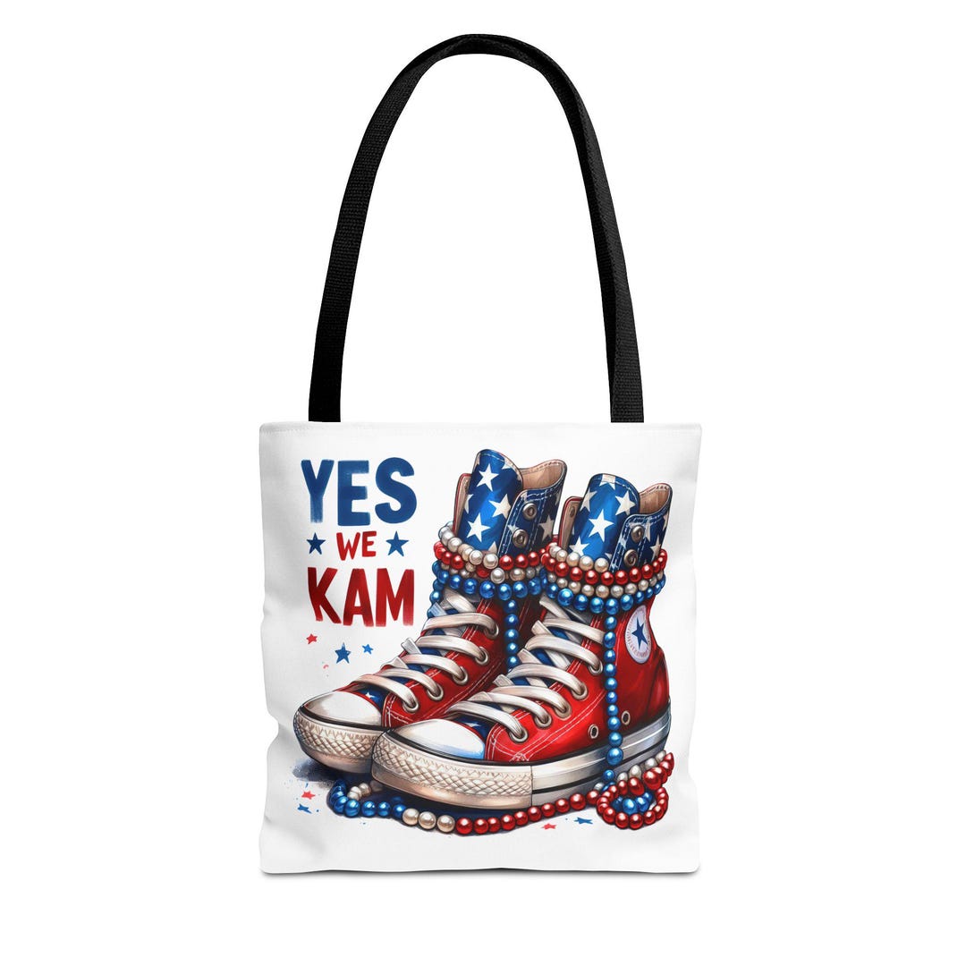 Kamala Harris Voting Tote Bag Political Canvas Bag, Election Day ...