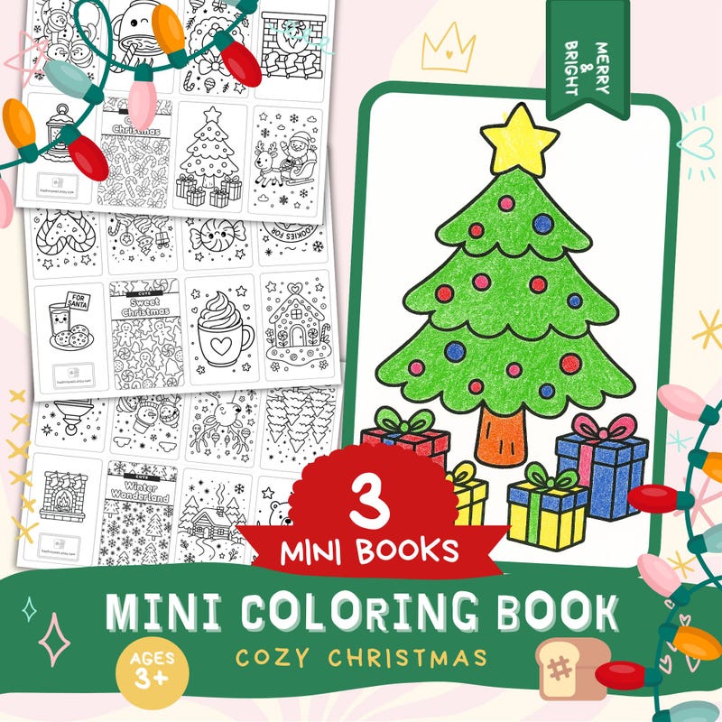Christmas Mini Books - Etsy