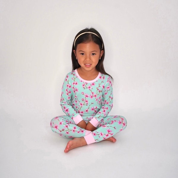 Cherry Blossom Pajamas - Etsy