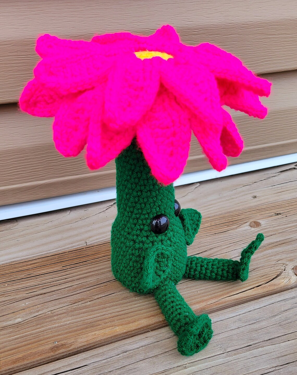 Crochet Flower finished Product, Amigurumi Flower, Flower Plush, Flower ...