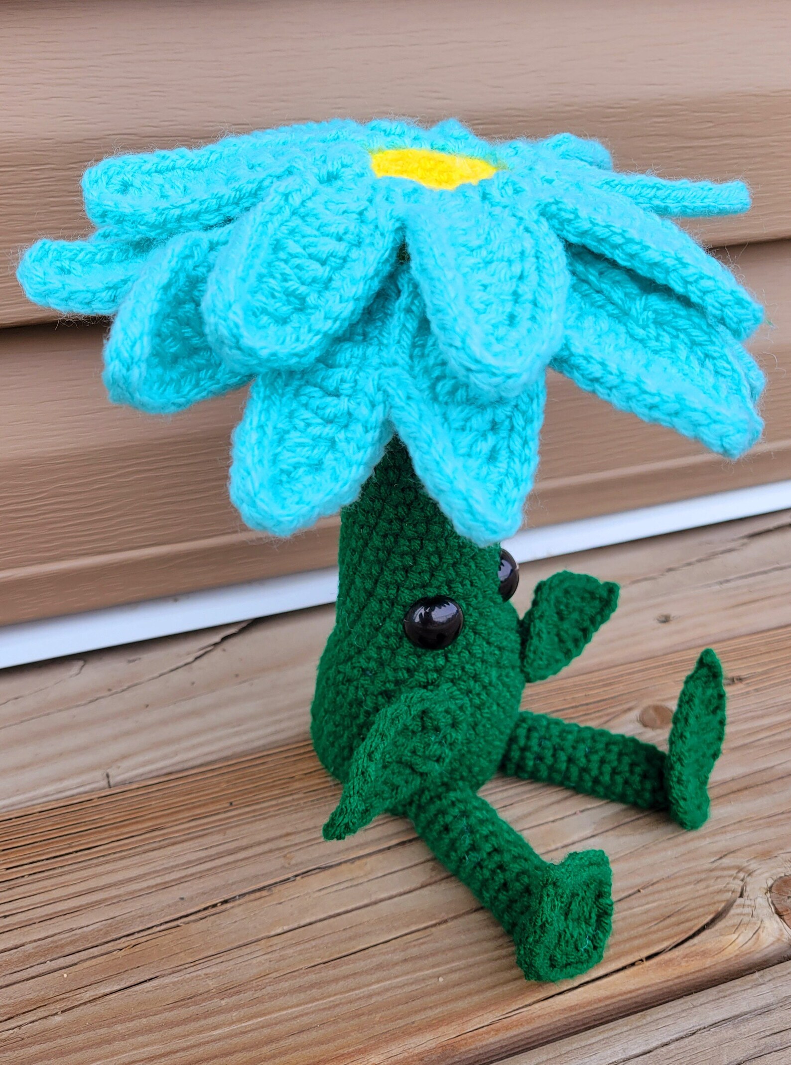 Crochet Flower finished Product, Amigurumi Flower, Flower Plush, Flower ...
