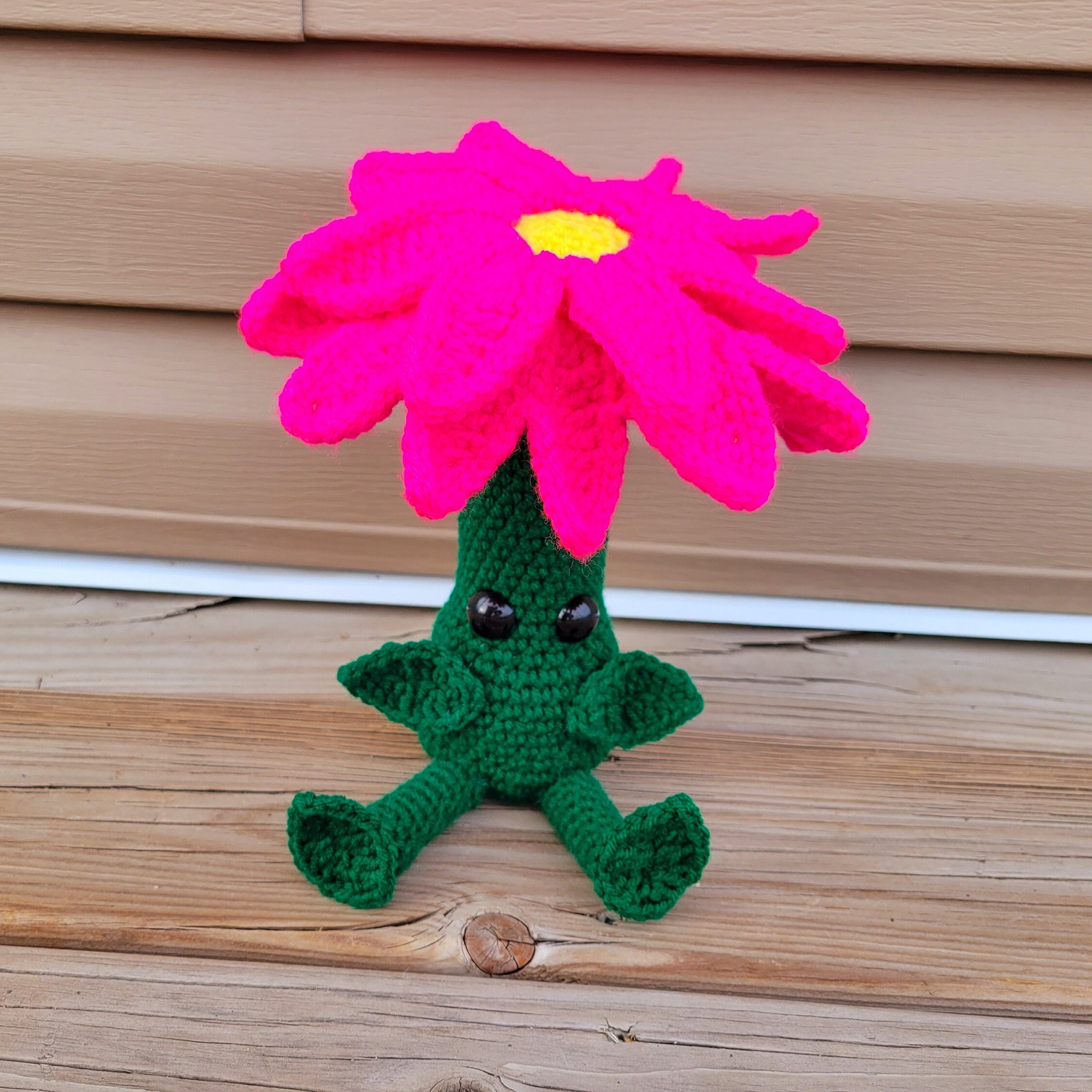 Crochet Flower finished Product, Amigurumi Flower, Flower Plush, Flower ...
