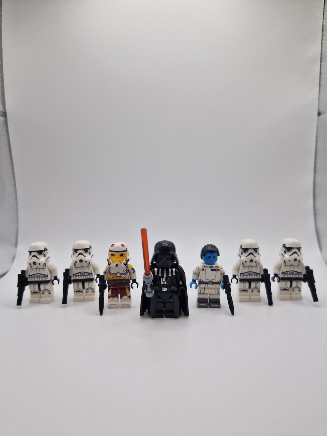 Sith Darth Vader Admiral Thrawn Captain Enoch and 4 Star Wars ...