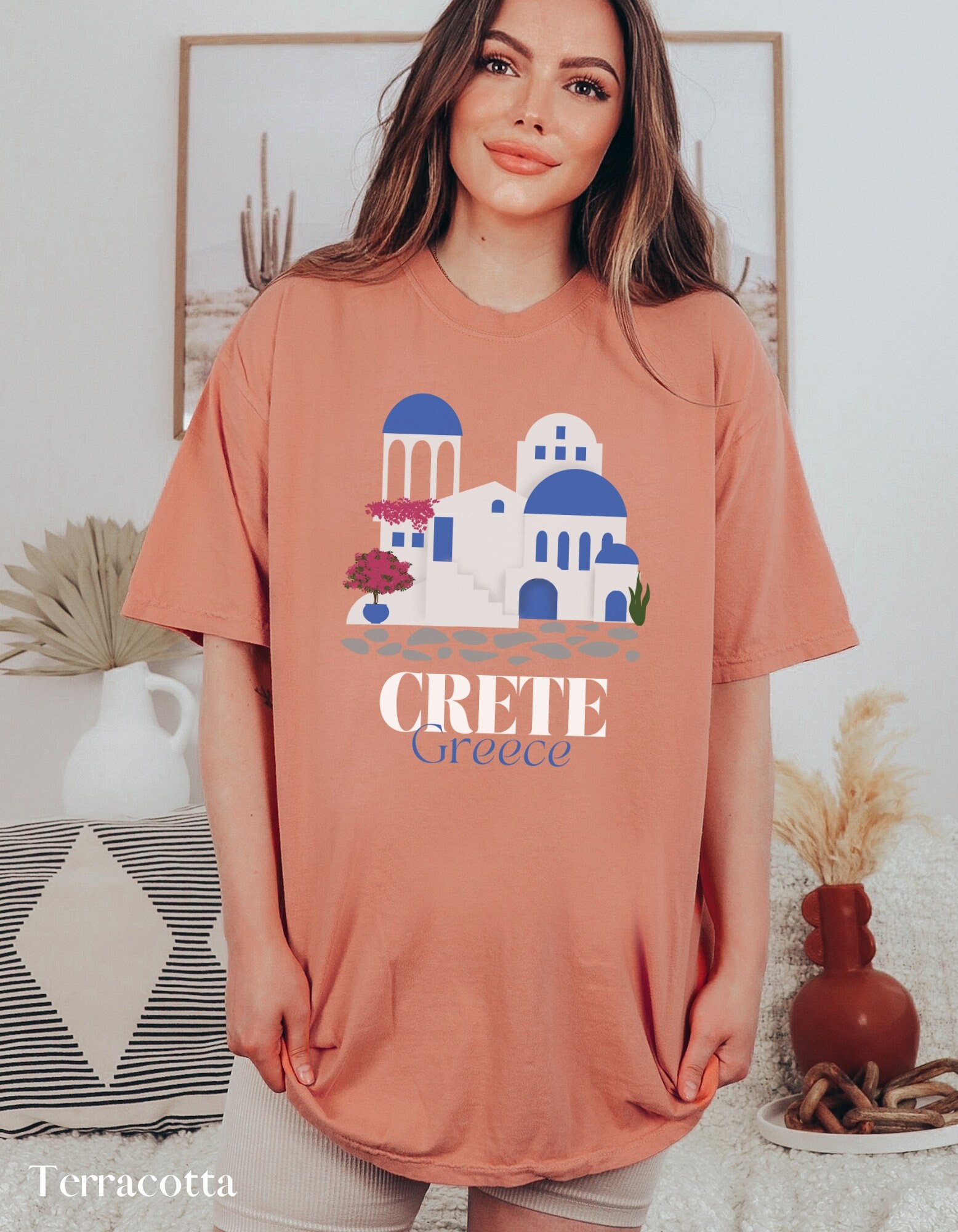 Crete Greece Shirt, Greek Island Summer, Travel Aesthetic, Greece ...