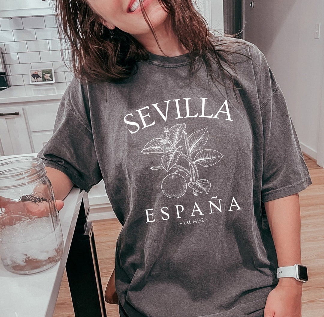 Sevilla Espana Shirt, Seville Spain Shirt, Travel Aesthetic Shirt ...