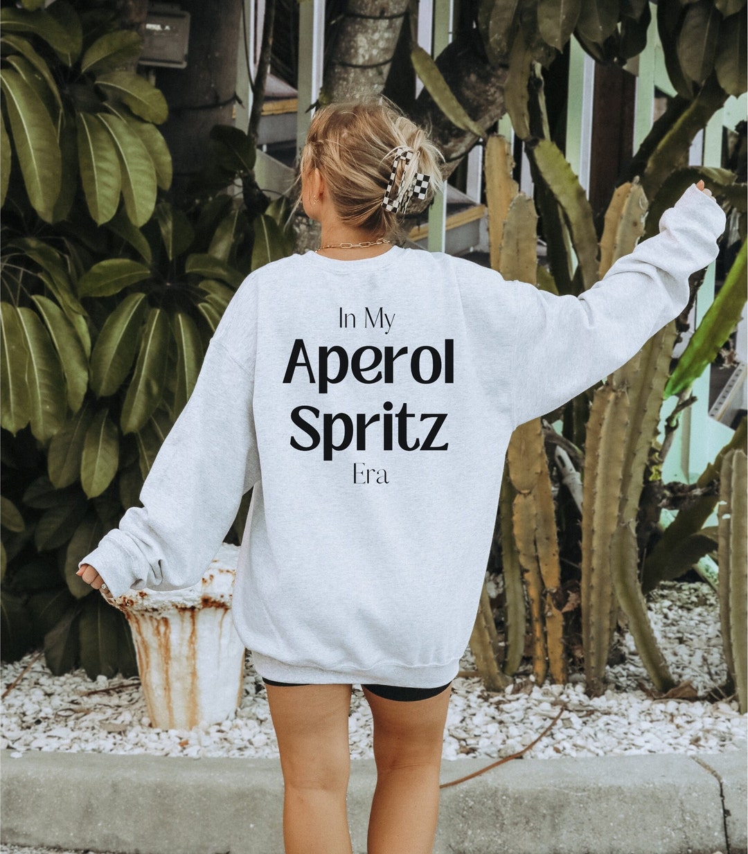 Aperol Spritz Era Crew Neck Sweatshirt, Aperol Spritz Lover Gift, Funny ...