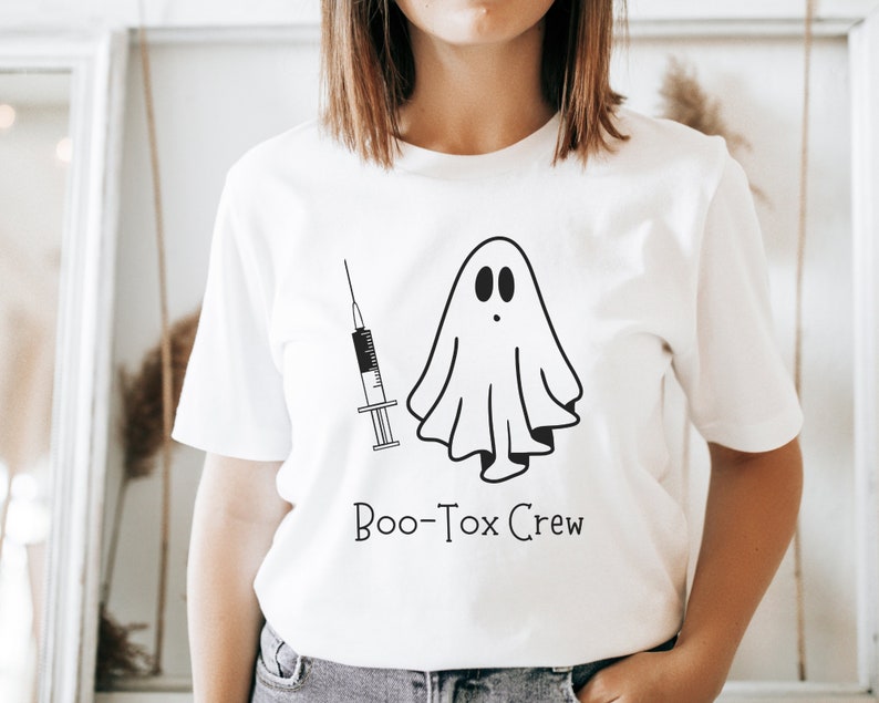 Halloween Botox Shirt, Boo-tox Ghost, Botox Injector, Nurse Injector ...