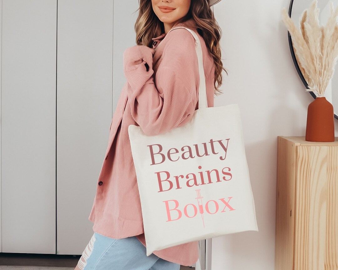 Botox Gift Tote, Beauty Brains Botox Tote, Botox Injector Tote, Nurse ...