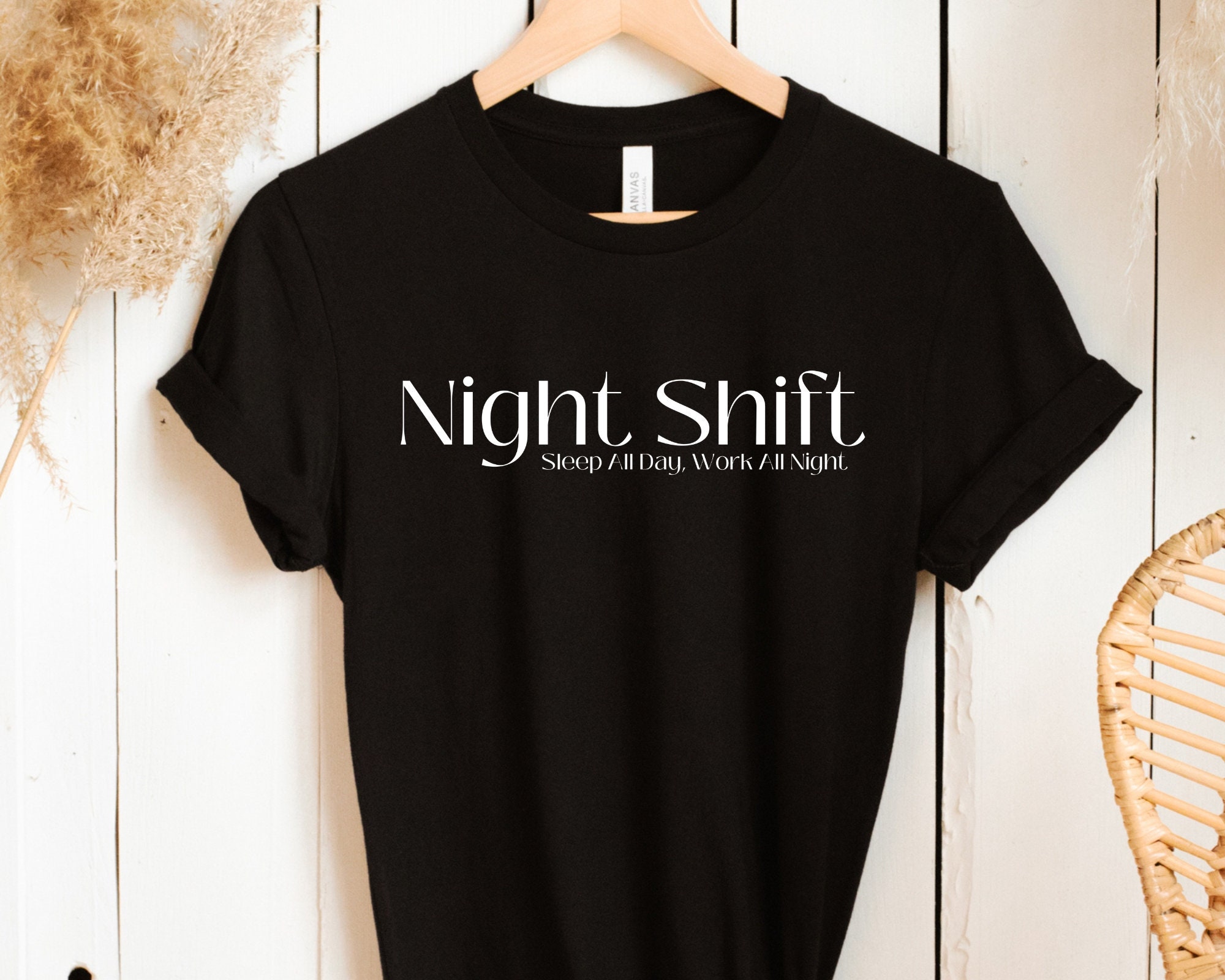 Night Shift Shirt, Night Shift Worker, Night Shift Nurse Shirt, Night ...