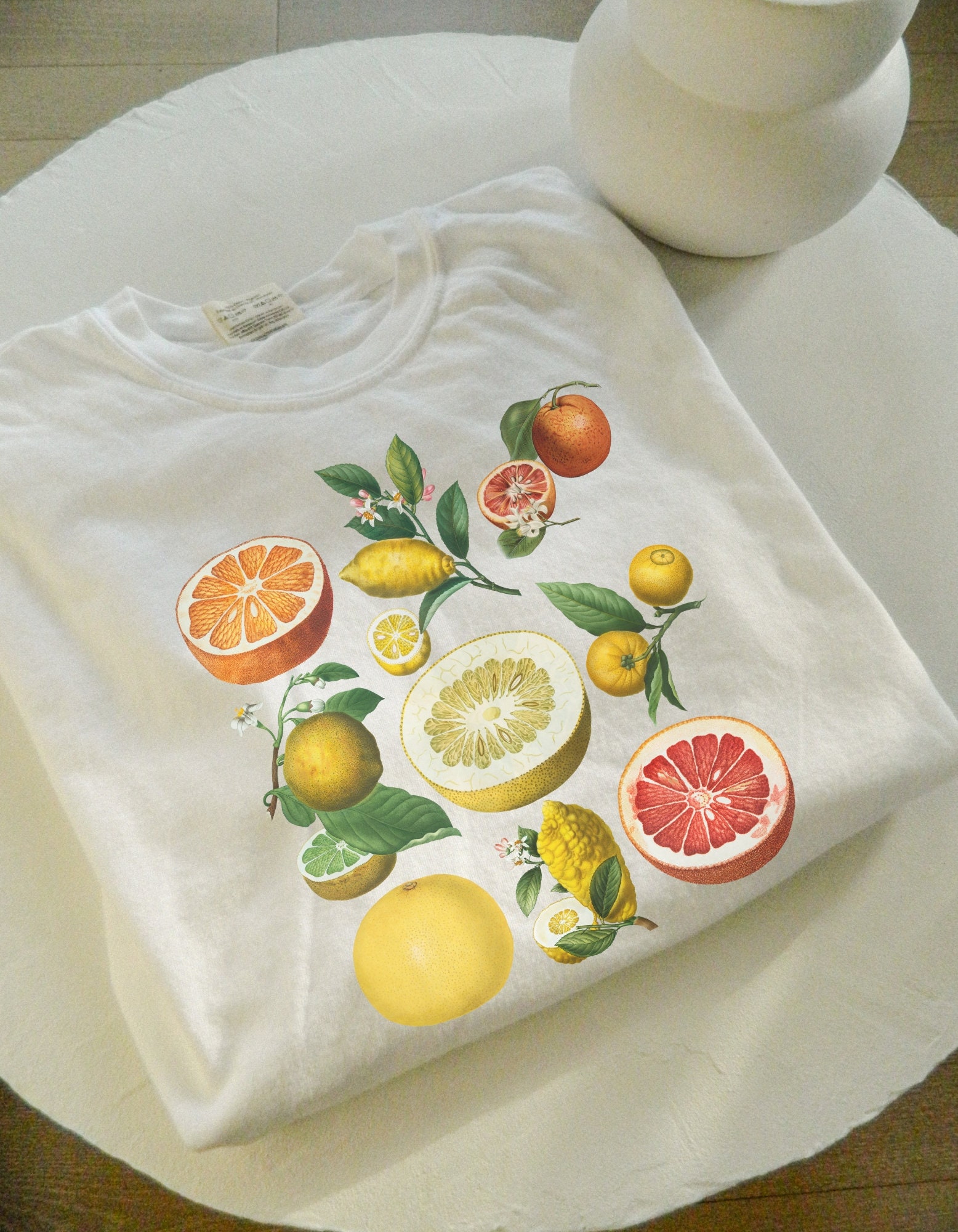 Vintage Citrus Fruit Cottagecore Botanical Gardening Shirt, Citrus ...