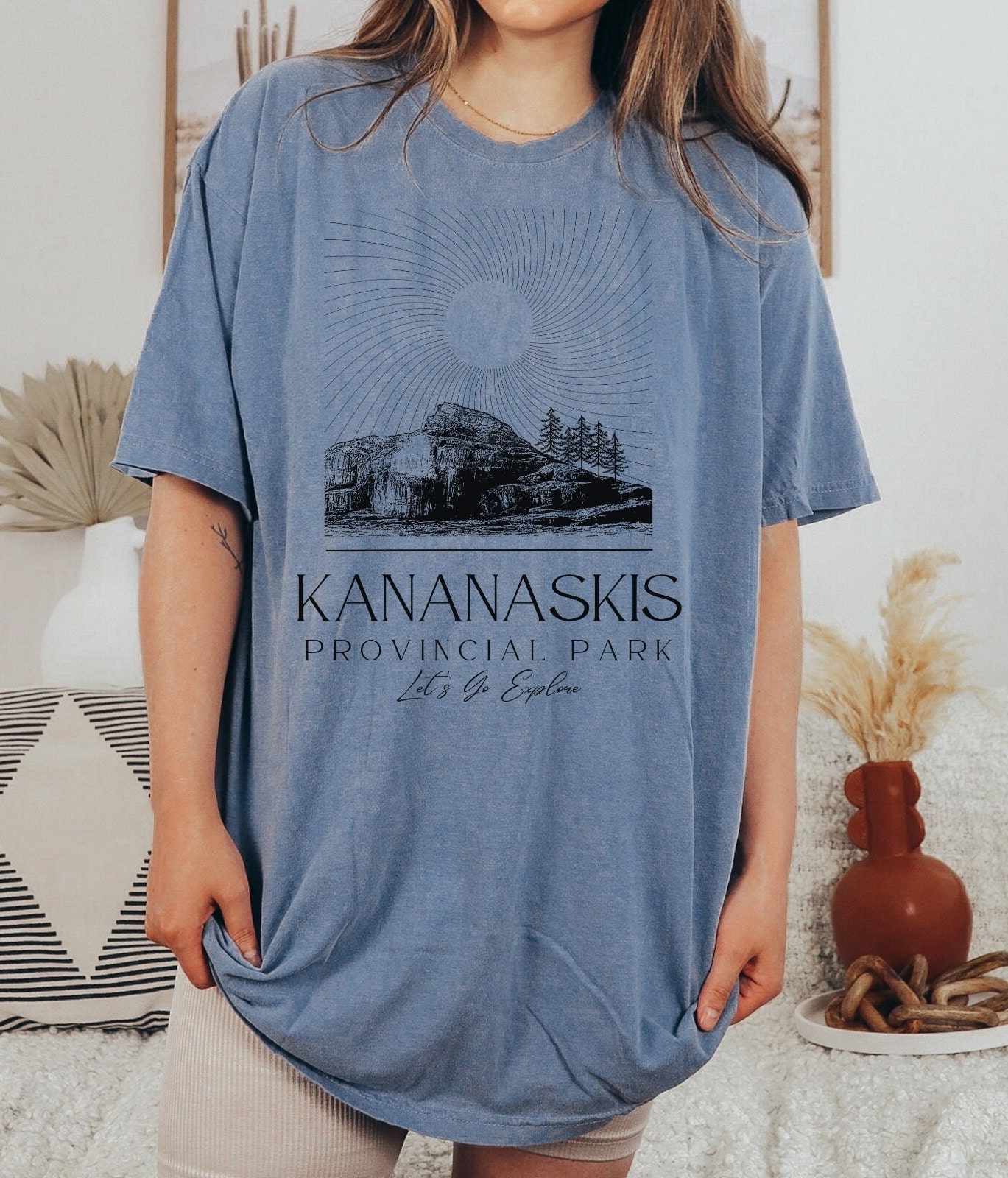 Kananaskis Provincial Park Vintage Style Shirt, Alberta Parks Shirt ...