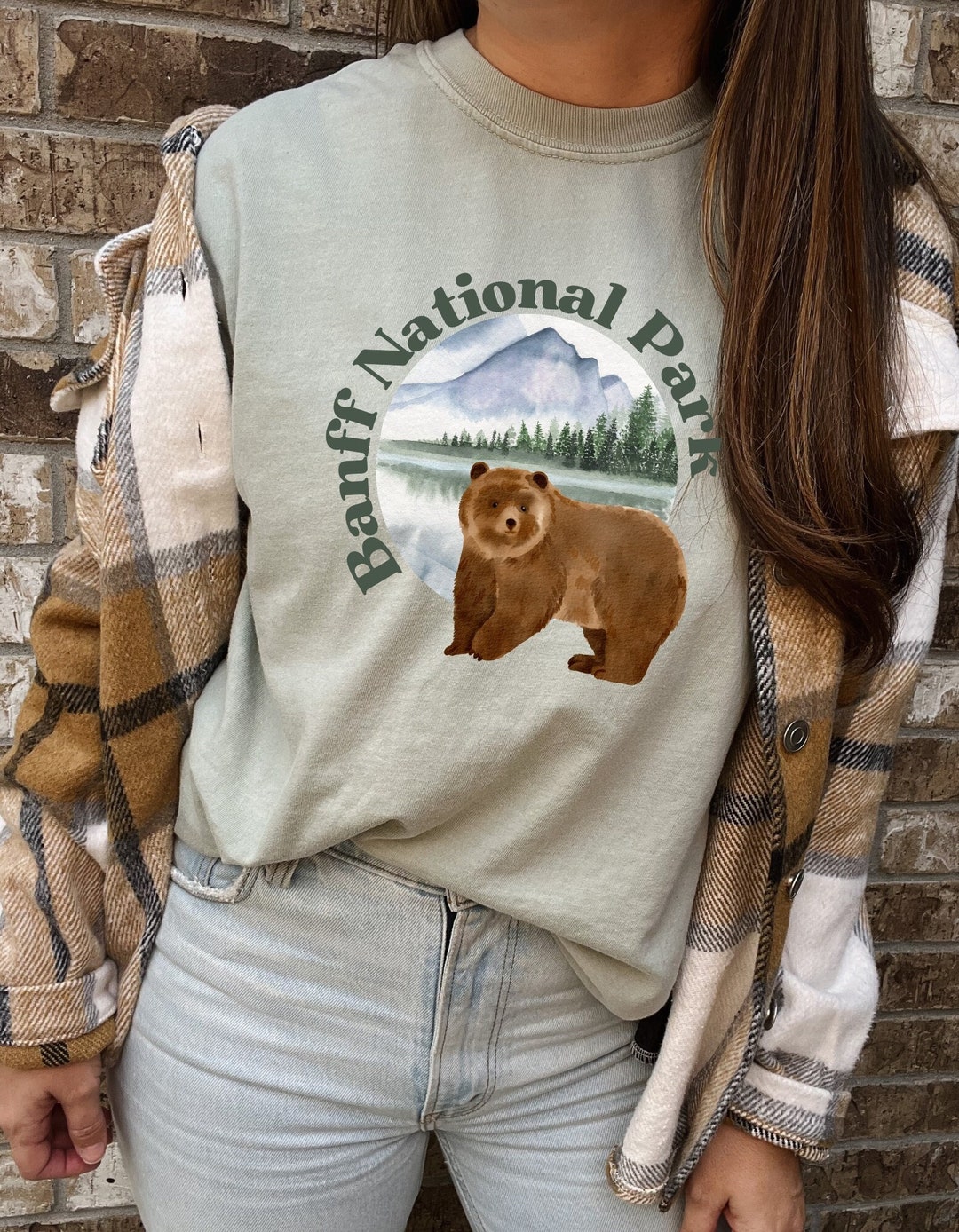 Banff National Park Shirt, Parks Canada Shirt, Granola Girl Aesthetic ...