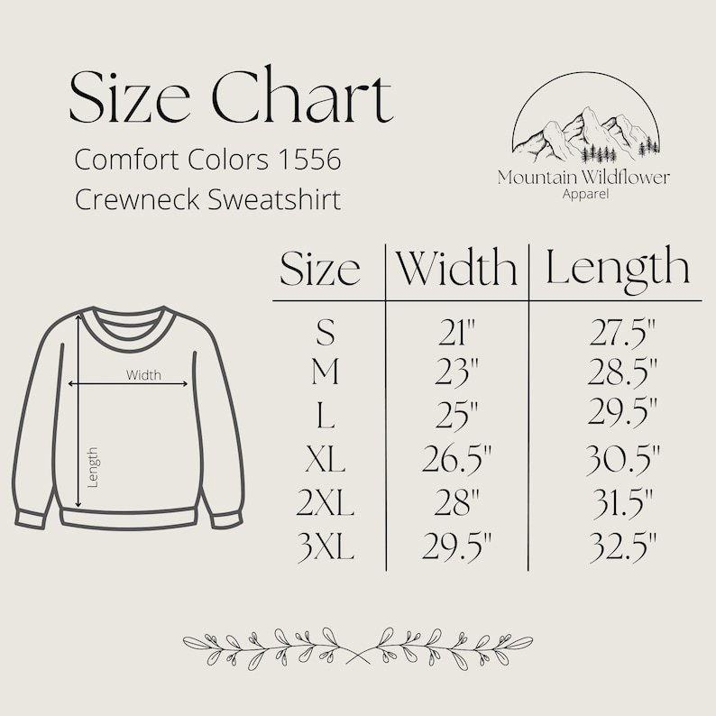 Granola Girl Aesthetic Comfort Colors Crew Neck Sweatshirt, Leave No ...