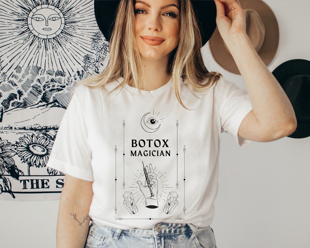 Botox Shirt Nurse Injector Shirt Botox Pun Botox Magician - Etsy