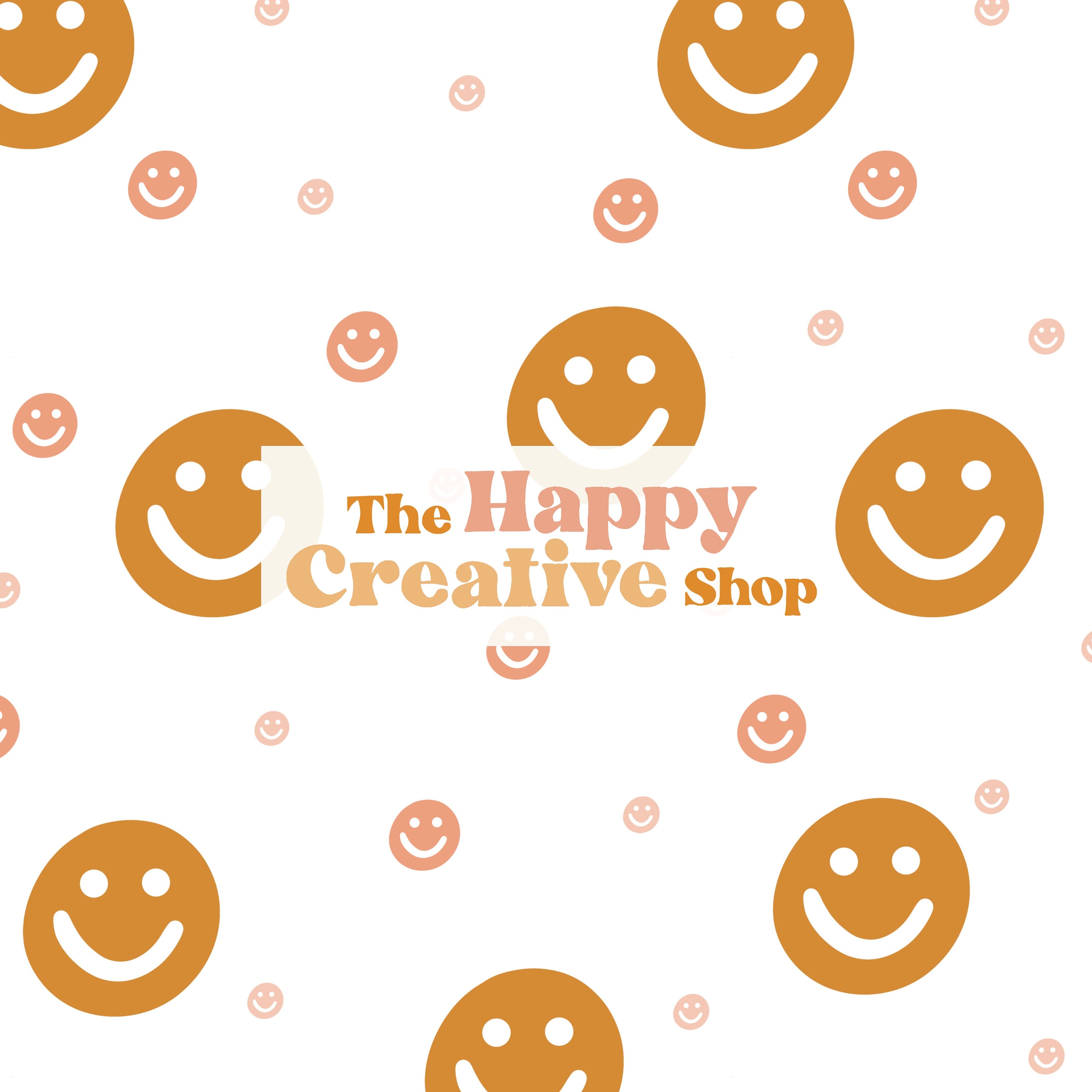 Happy Face Seamless Patterns Png for Fabric and Sublimation/boho ...