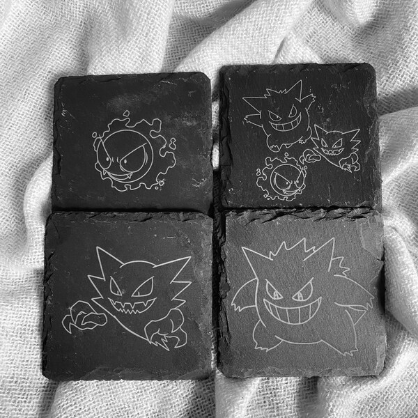 Gengar Coasters - Etsy