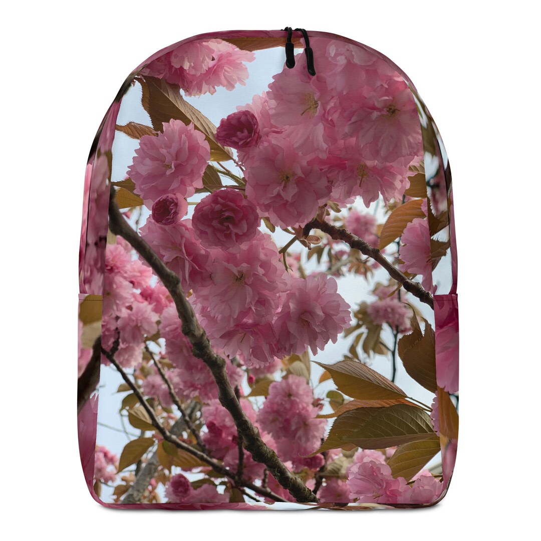 Cherry Blossom Minimalist Backpack - Etsy