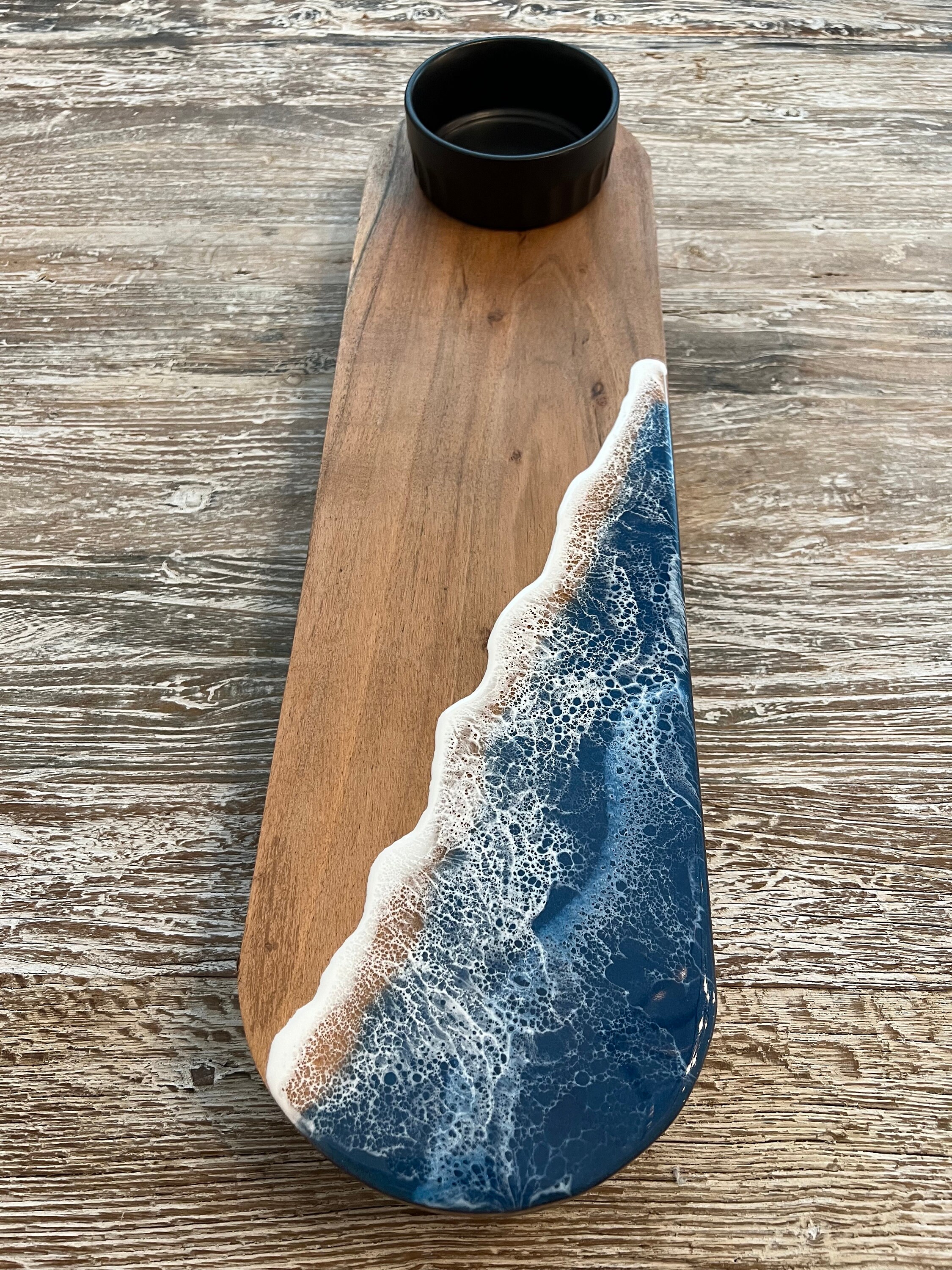 Ocean Serving Tray With Bowl - Etsy