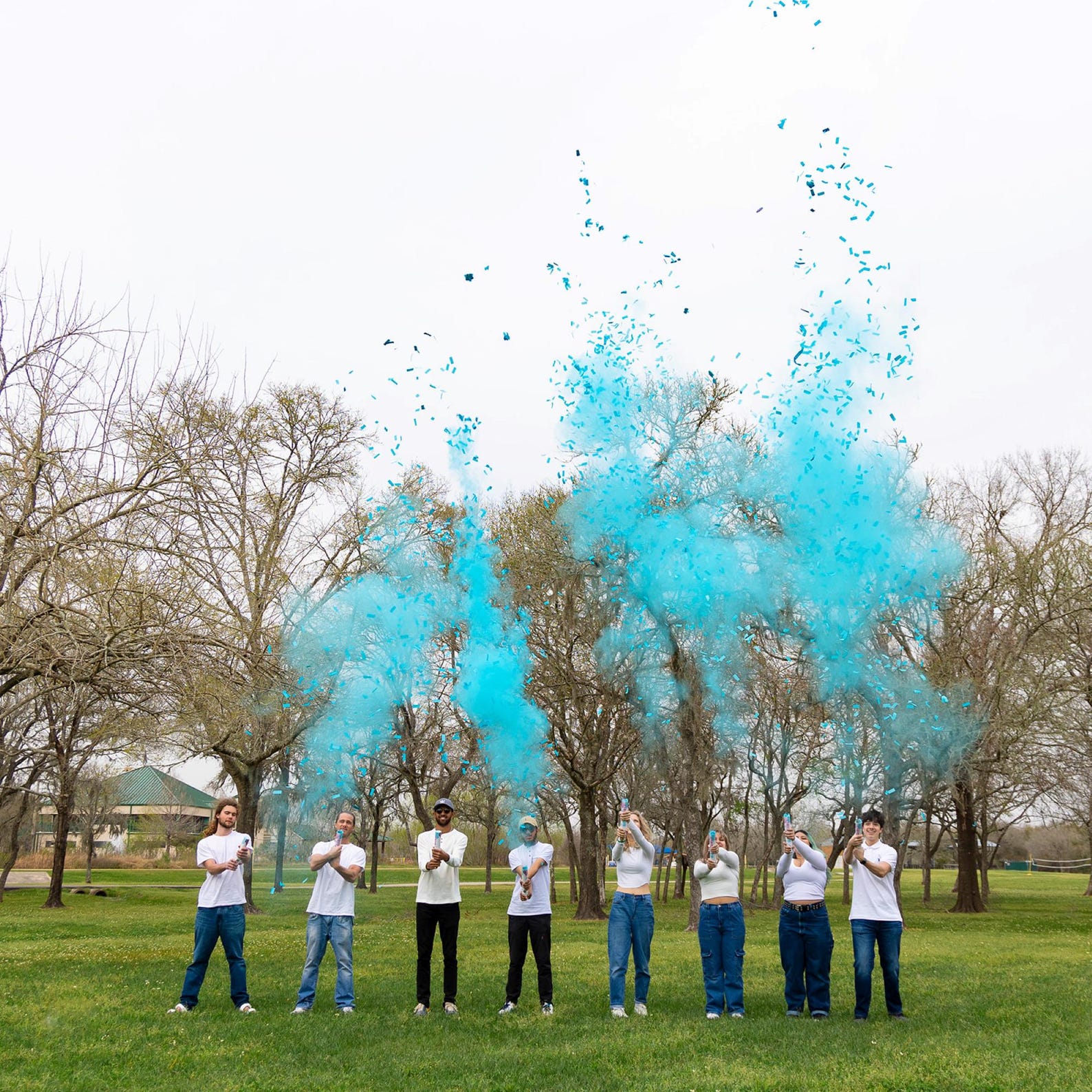 Biodegradable Gender Reveal Confetti & Powder Combo, 2-piece - Etsy