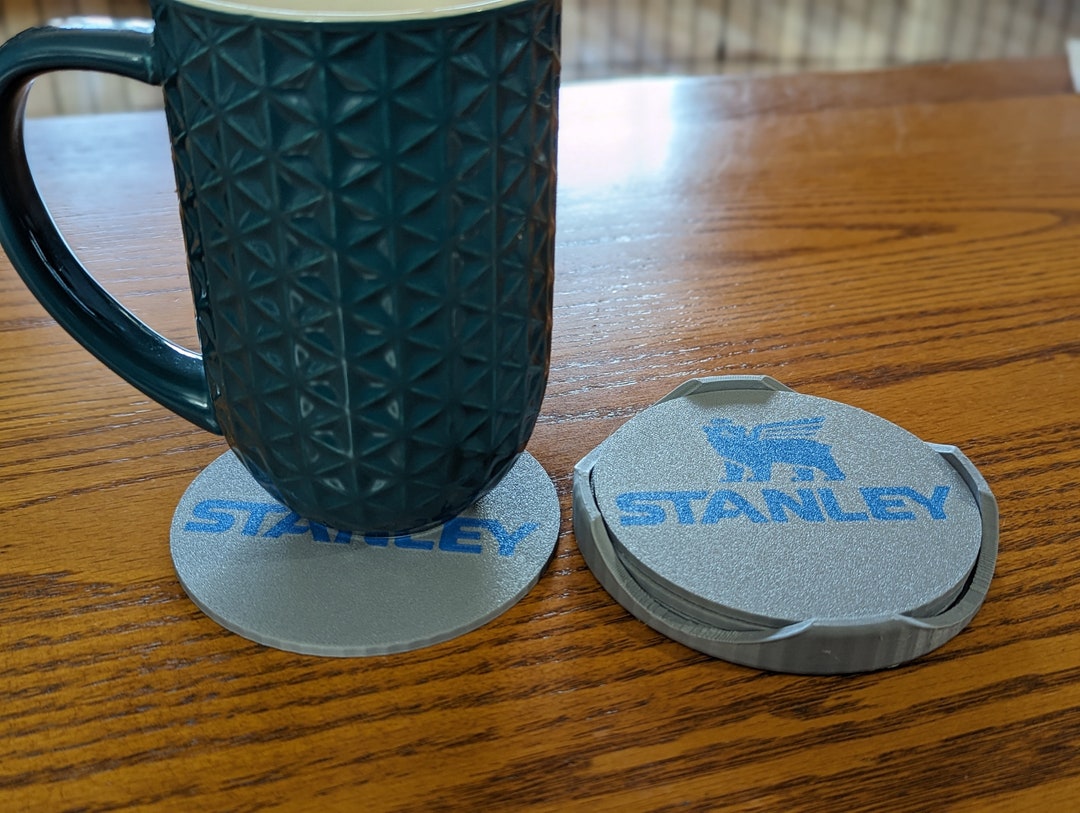 Stanley Logo Coasters & Holder - Etsy