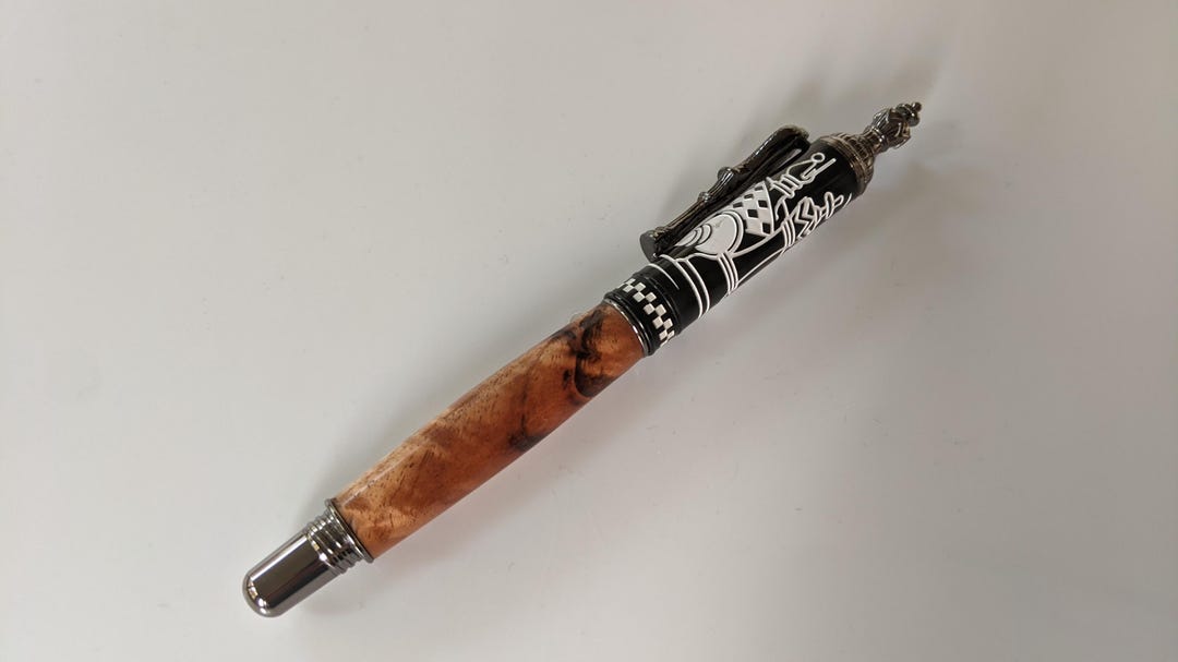 Chess Pen W/ King Cocobolo Wood Barrel - Etsy