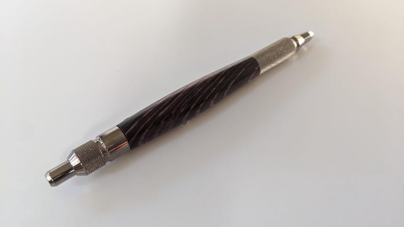 Anvil Click Pen W/ Purple Hardwood Barrel - Etsy