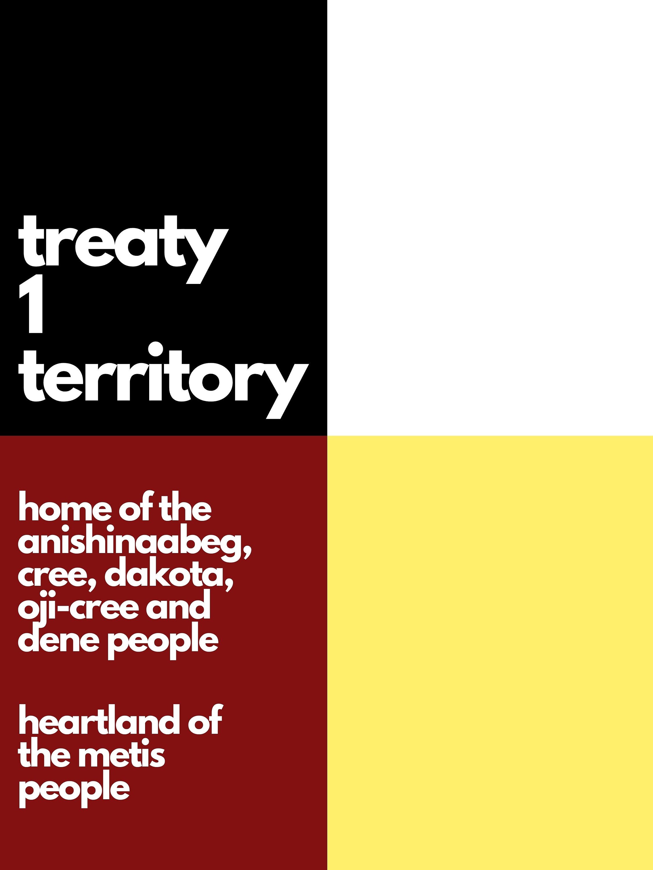 Land Acknowledgement Printable - Treaty 1 Territory - Ojibwe, Cree ...