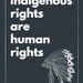 Indigenous Rights Are Human Rights Art Print - Digital Download - Etsy ...