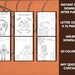 Halloween Coloring Pages Bundle for Kids Coloring Pages - Etsy