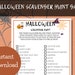 Halloween Scavenger Hunt Halloween Hunt Halloween Games for Kids or ...
