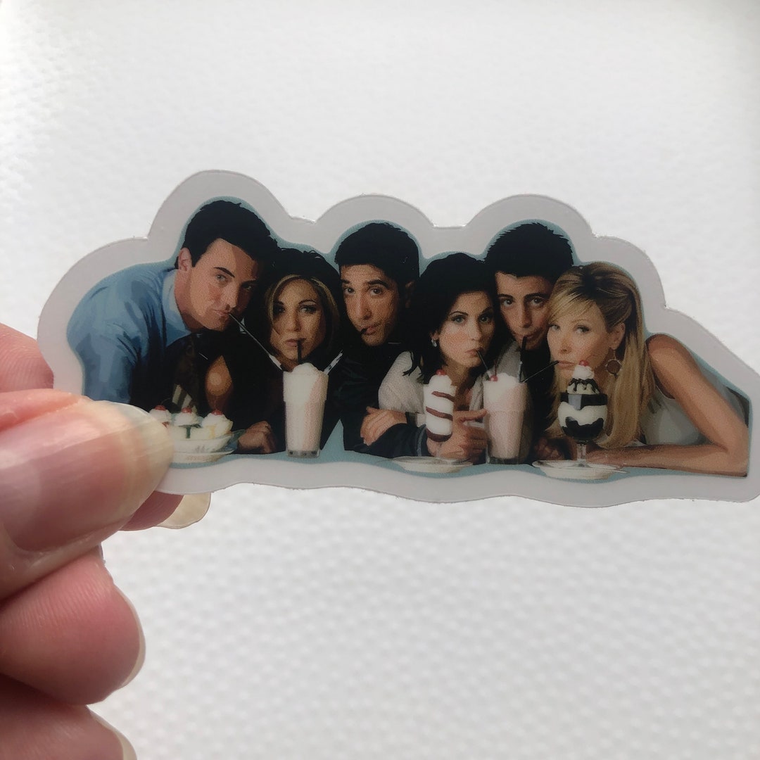 Friends Sticker: Vinyl & Waterproof Sticker for Waterbottles, Laptops ...